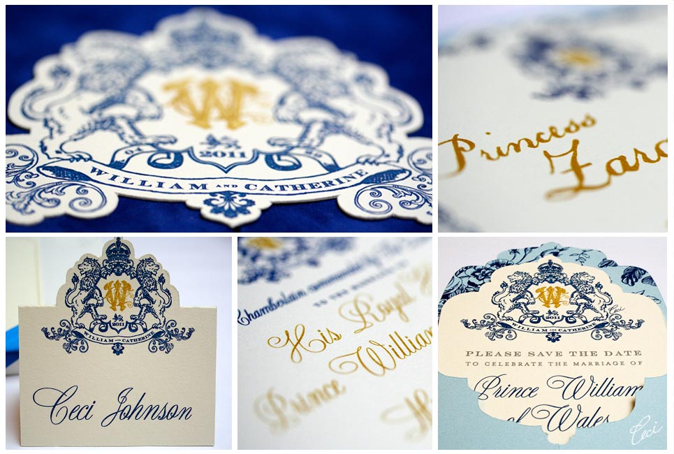 Farida S.: Prince William and Kate Middleton wedding invitations