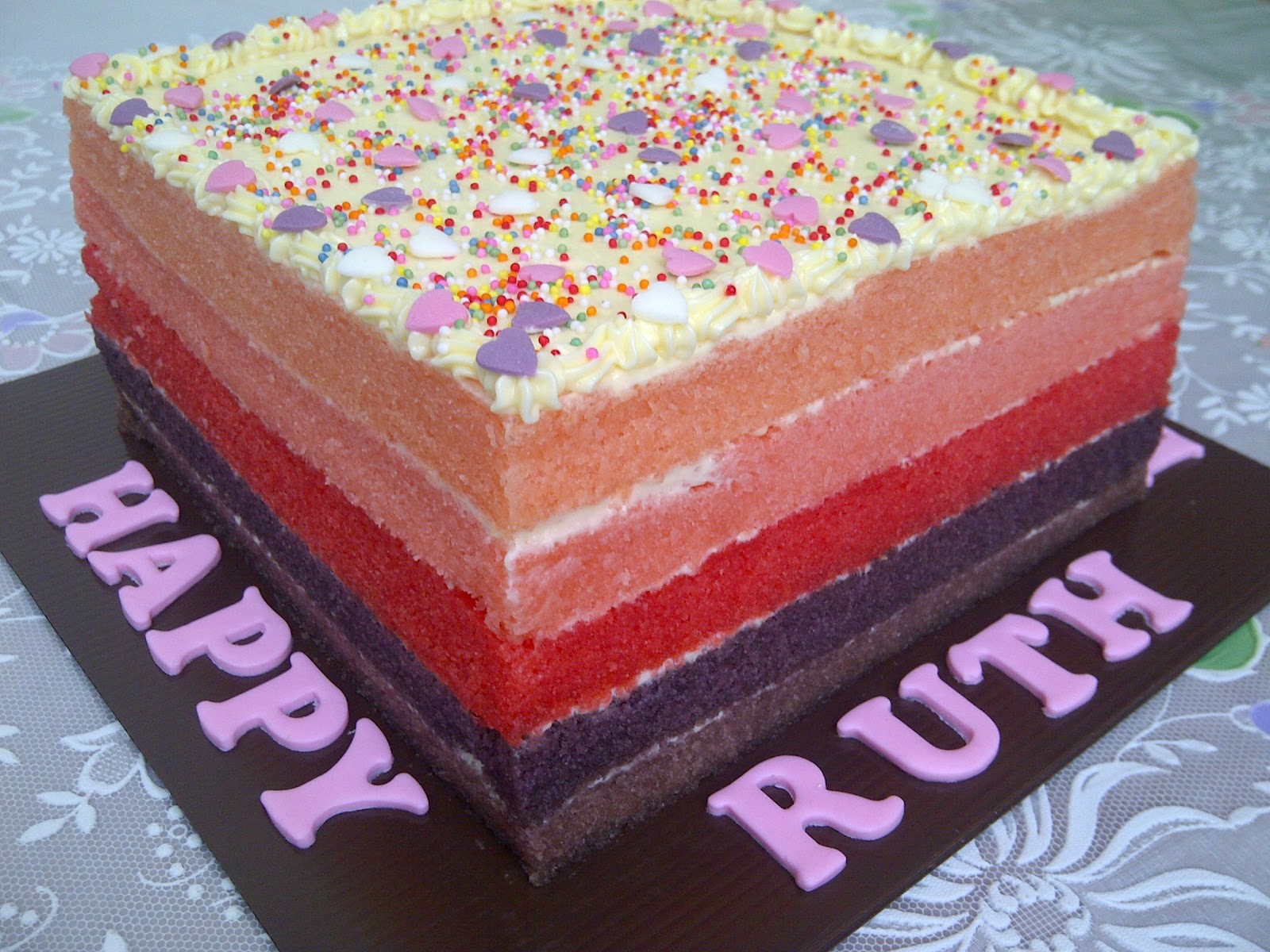 Joris' Kitchen: Ruth's 9th Birthday Cake