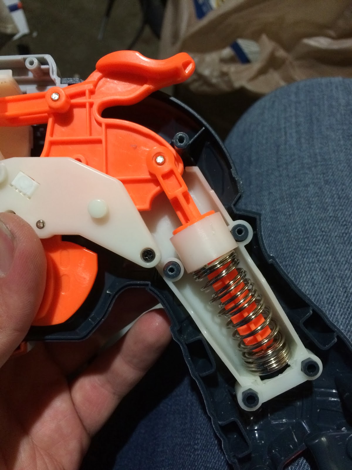 Better Nerf By Science: Perfect (almost) Hammershot Spring Spacer