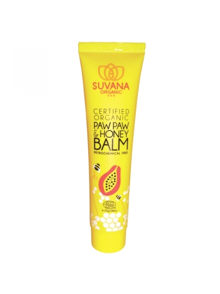 Suvana Certified Organic Paw Paw & Honey Balm | British Beauty Blogger