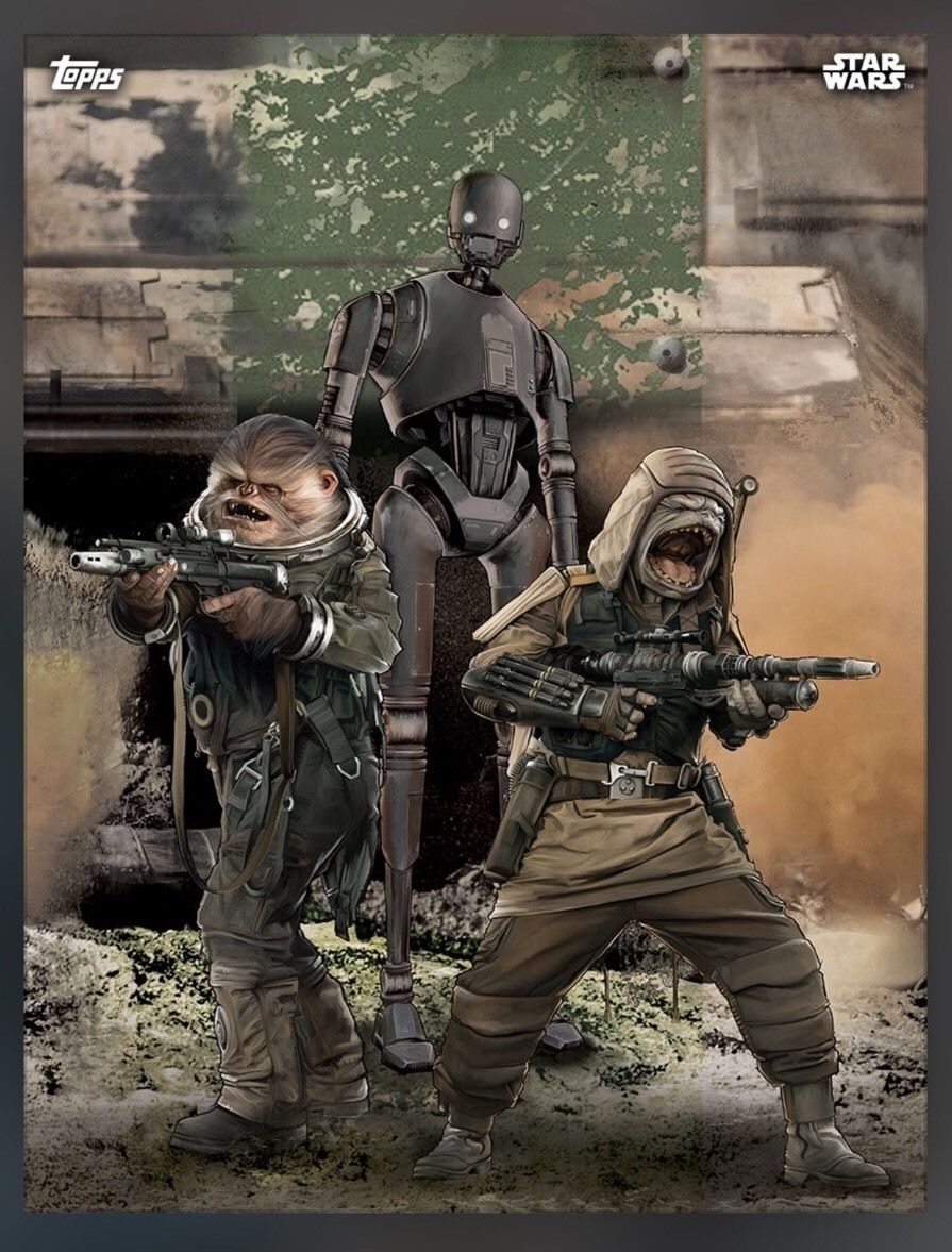 STAR WARS AFICIONADO WEBSITE: ROGUE ONE: 'FORCE FRIDAY' - TOPPS ...
