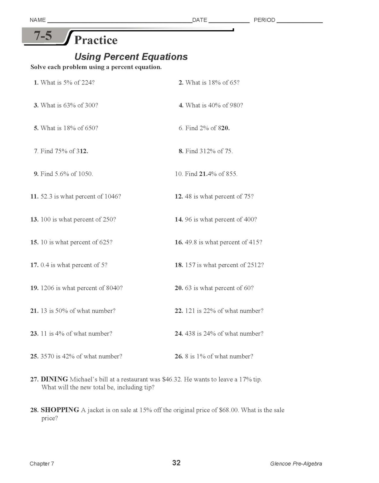 Math by Miss Dees: February 2013