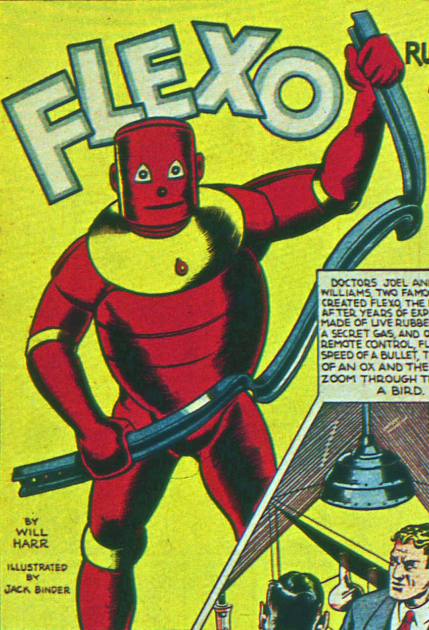 The Great Comic Book Heroes: Robot Heroes of the Golden Age of comics