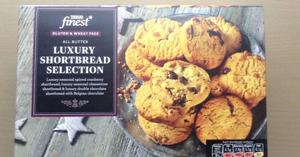 Tesco Finest Free From Luxury Shortbread Selection