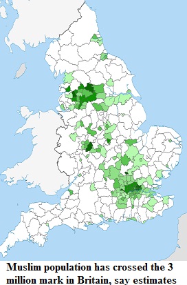 Muslim World: Population of Muslims, percentage in countries, cities: 2016