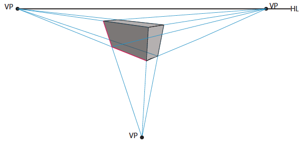 2 Point Perspective Object