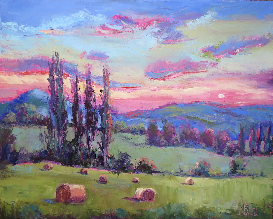 Landscape Artists International: French Countryside at Sunset, New ...