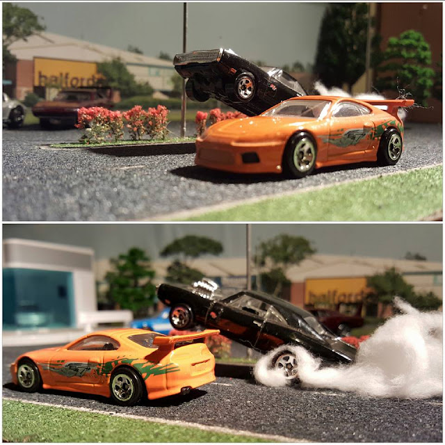 Custom HotWheels and Die Cast Cars: Fast and Furious Drag Race in 1:64 ...
