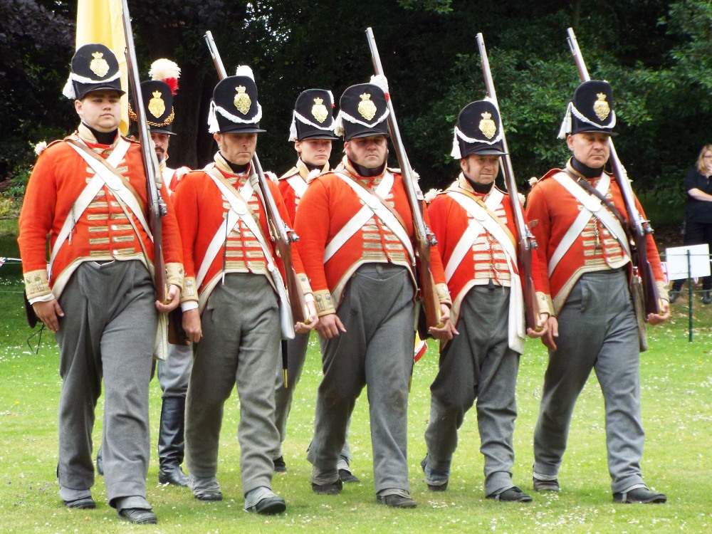 Wargaming Miscellany: The 44th (East Essex) Regiment of Foot: Re-enactors