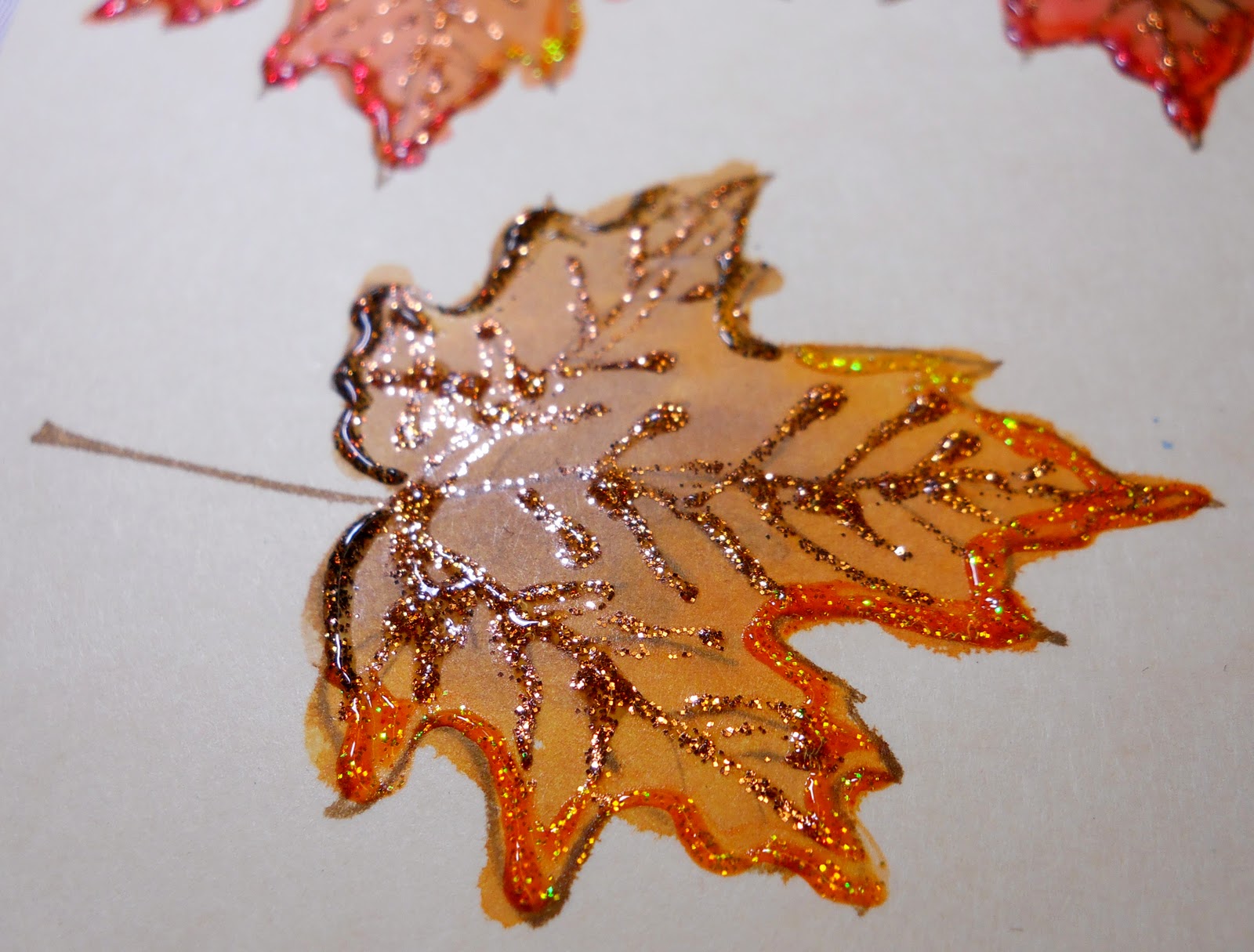 Faerie Dust Dreams: Designer Crafts Connection Blog Hop - "Fall Leaves"