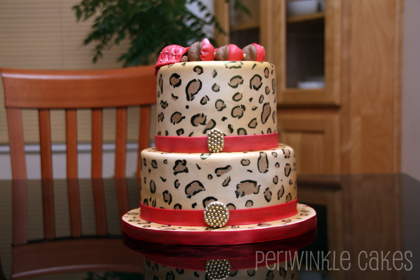Periwinkle Cakes: Leopard Print, Babies and Bling