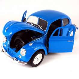 Miniaturas Clássicas da VW: miniatura fusca 1967 azul