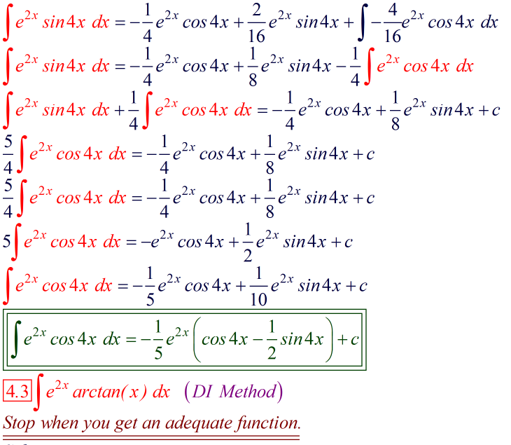 Integration par parties dans tous ses états, simple, répétitive ...