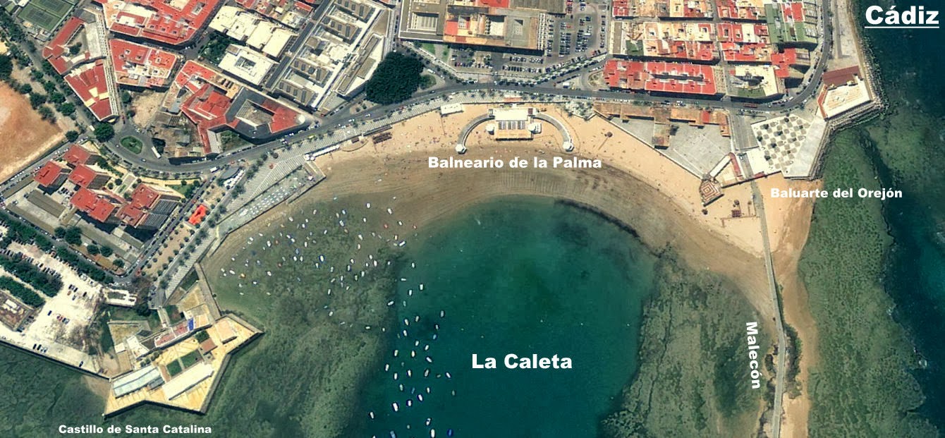 TROTONES BLOG: La Caleta de Cádiz