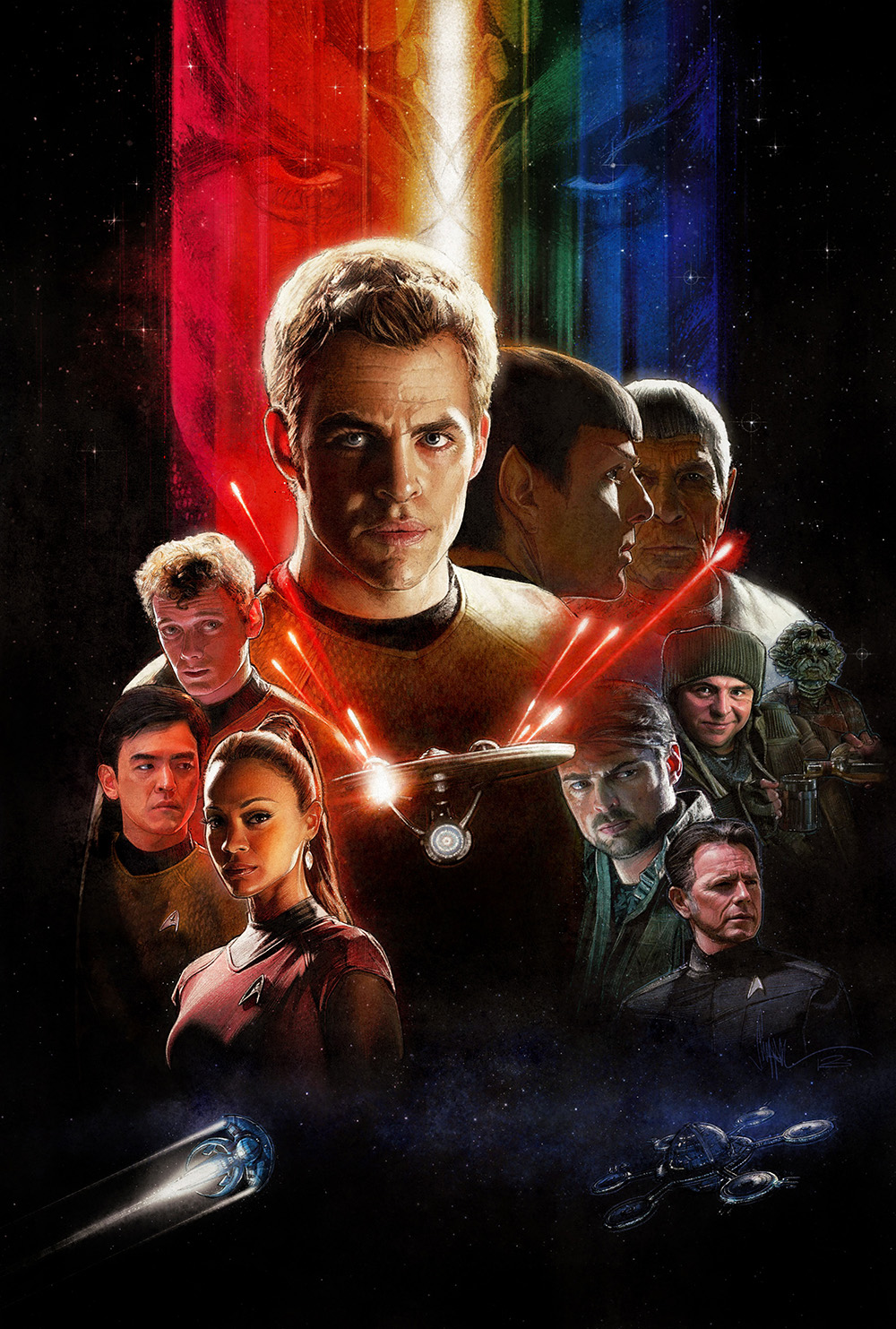 The Trek Collective: More Into Darkness footage, plus new posters.