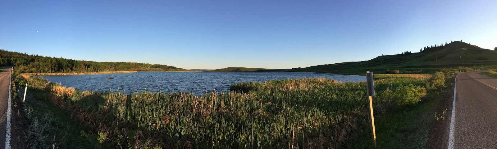 Canoeing Around Edmonton, Alberta, Canada: Elkwater Lake, Cypress Hills