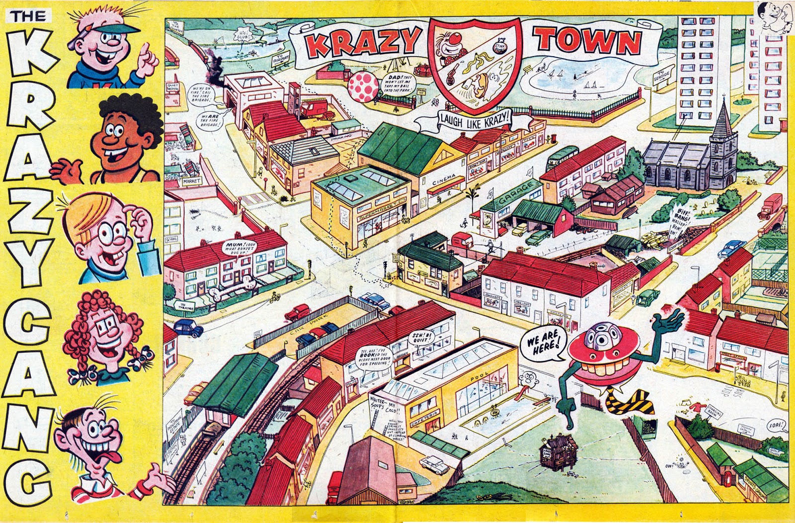 BLIMEY! The Blog of British Comics: This week in 1976: KRAZY No.1