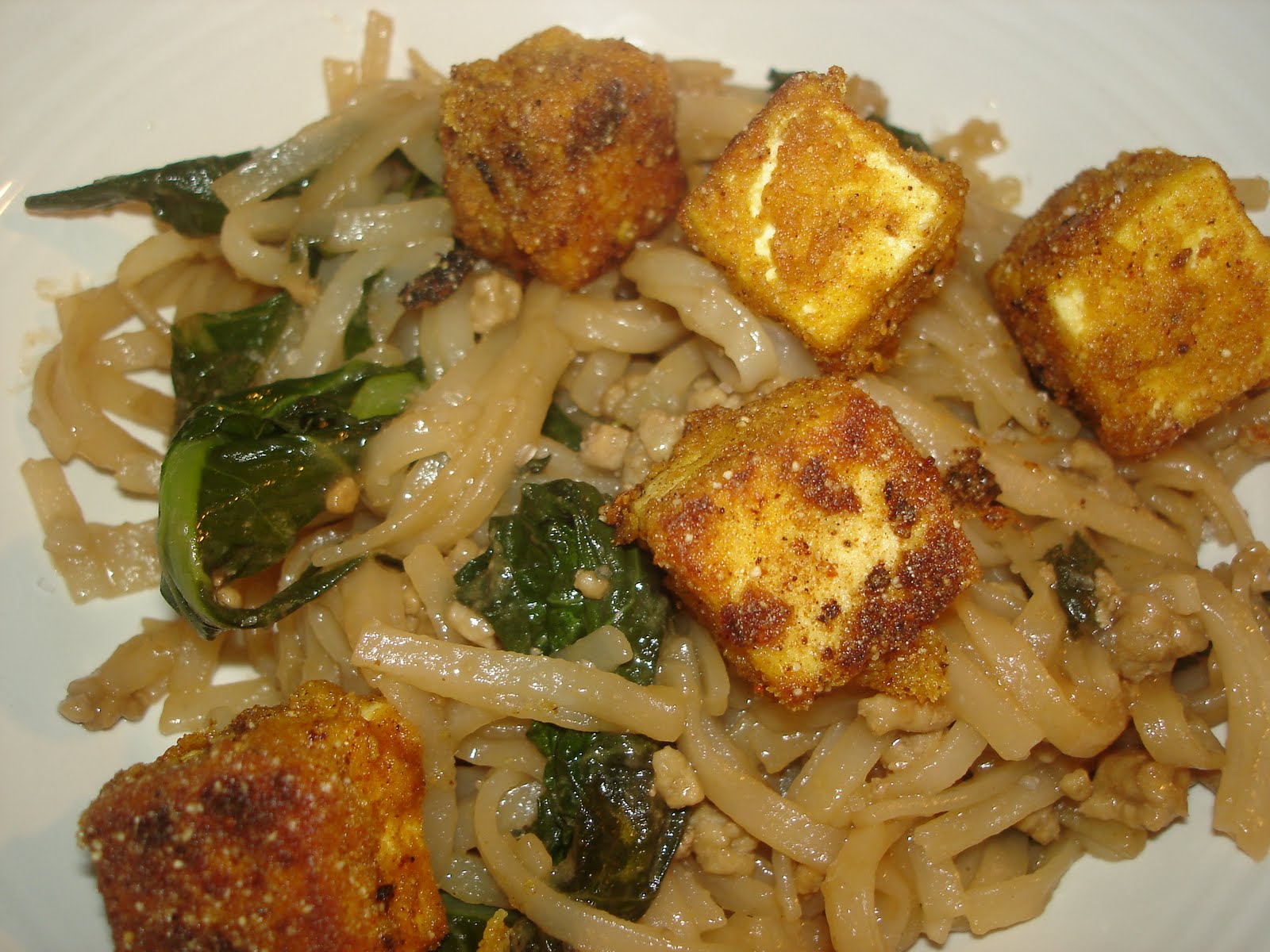 The Tiny Skillet: Crispy Tofu on Udon Noodles
