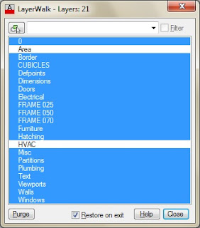 AutoCAD 2013 Essential: Layer Walk - Layer Tools