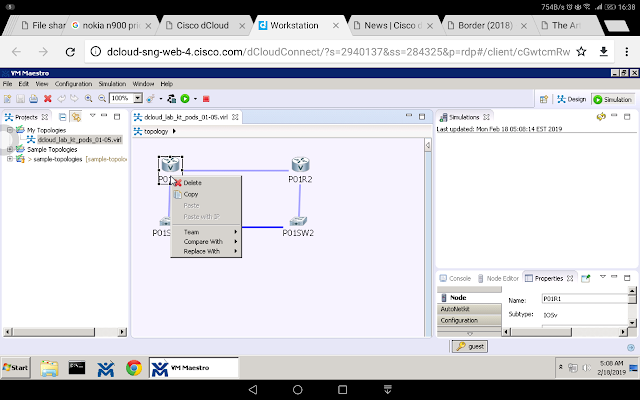 Accessing Cisco Free VIRL lab from cisco_dcloud ( You can do lab with ...