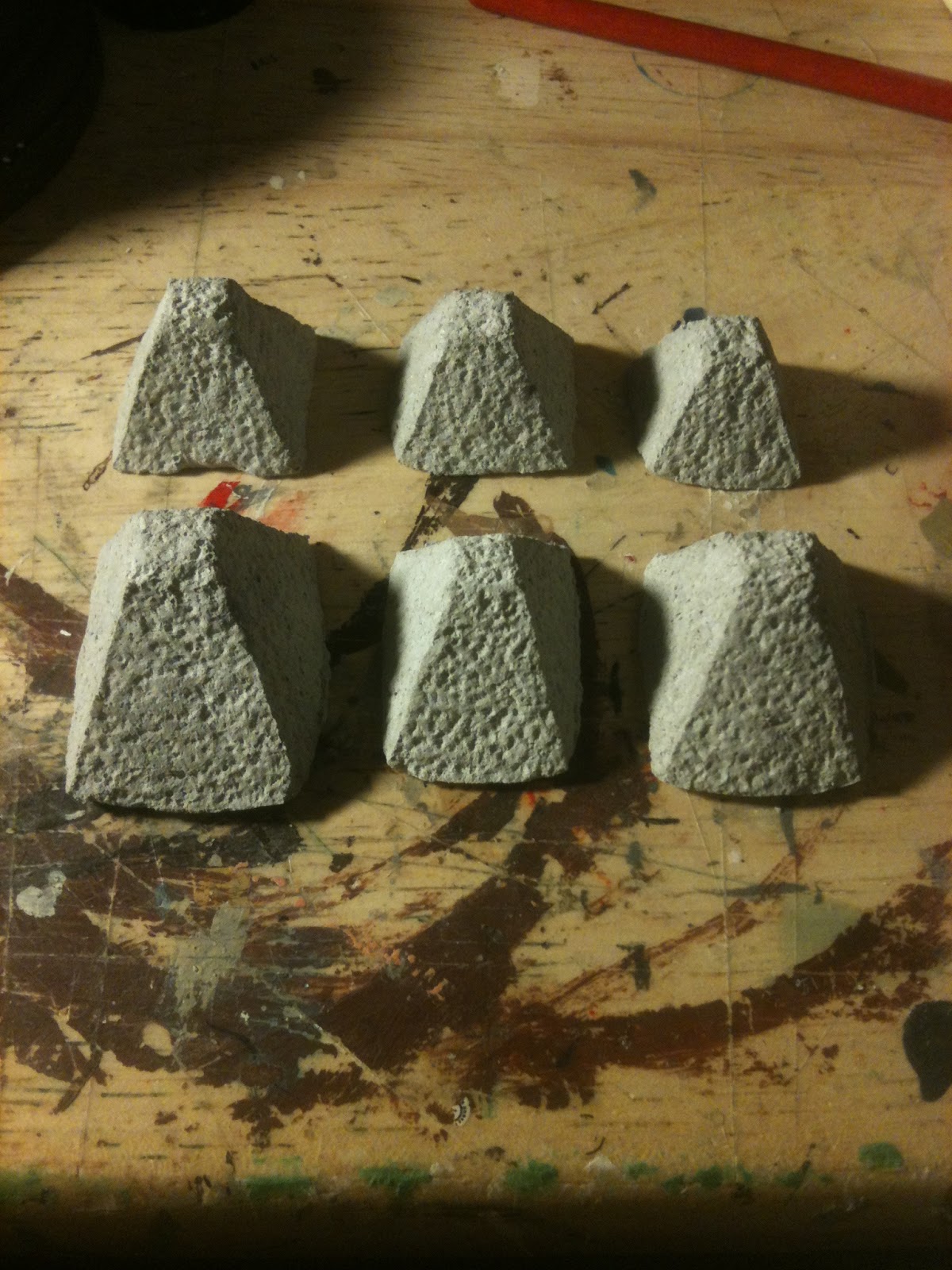 Scale Model Workbench: DIY Dragons teeth