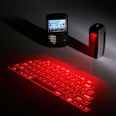 Awesome Wireless Virtual Qwerty Keyboard | 100knot