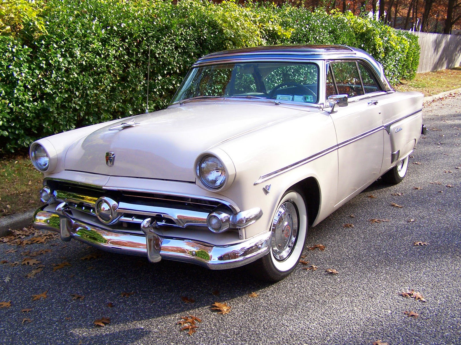 All American Classic Cars: 1954 Ford Crestline Skyliner 2-Door Hardtop