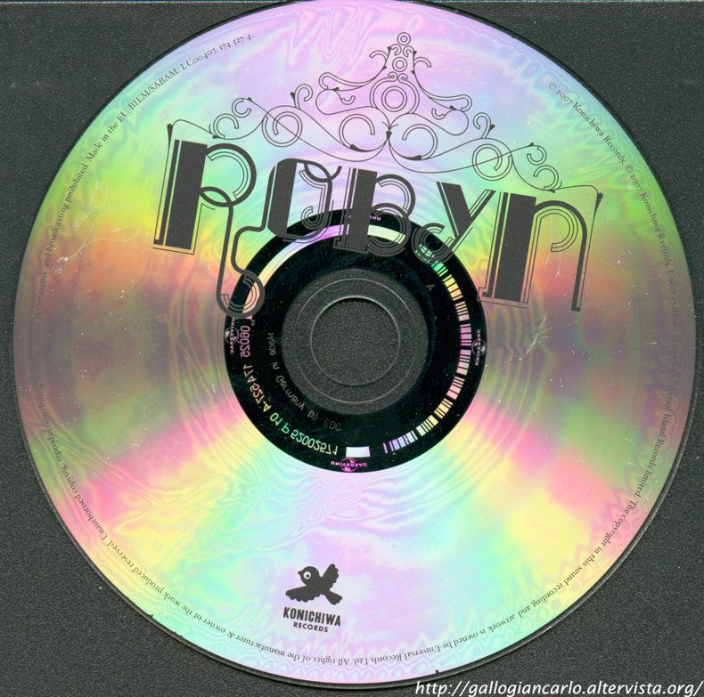 Robyn – "Robyn" Cd – – Fotografie ed altro