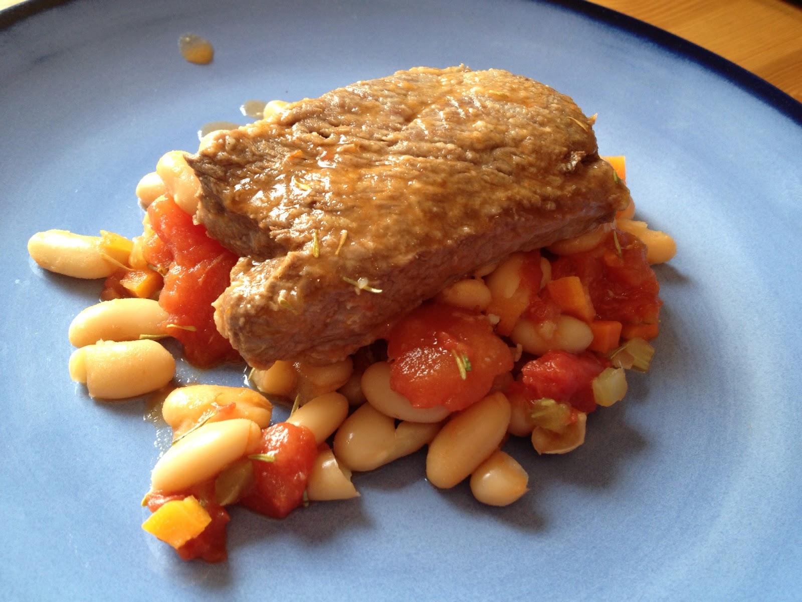 How Do You Do It?: Braised Organic Lamb & Beans