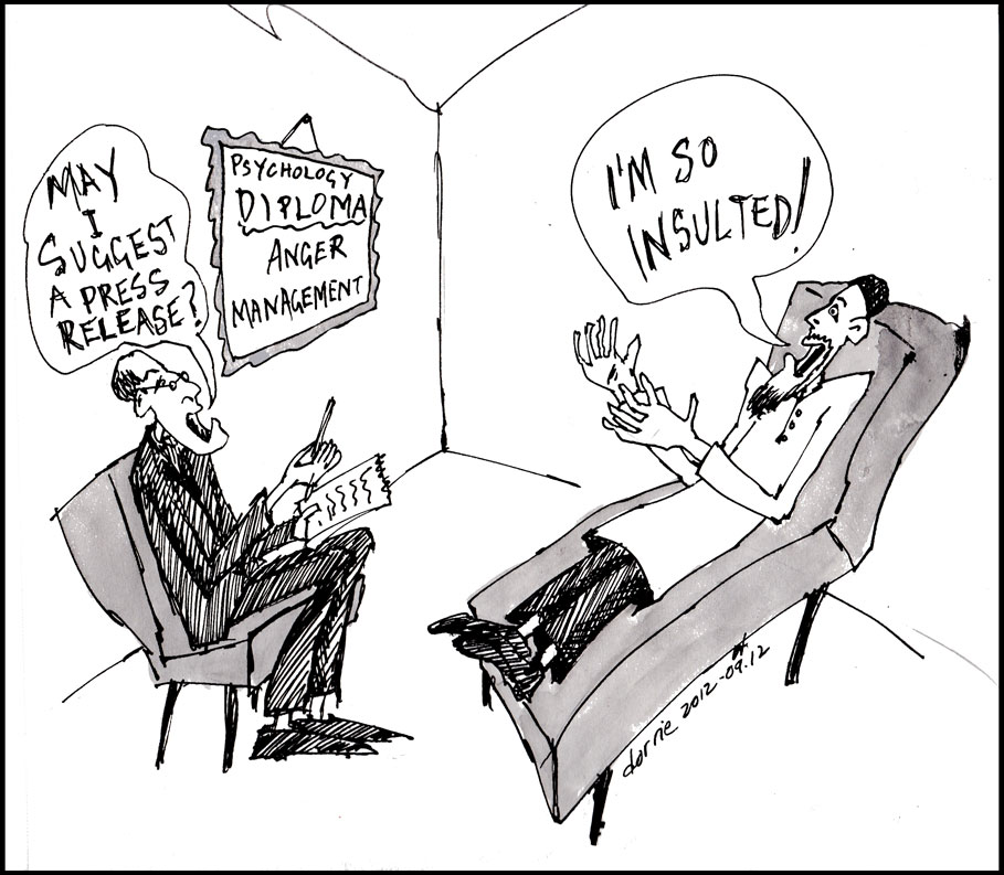 Dorrie's Comics and Cartoons: Anger Management