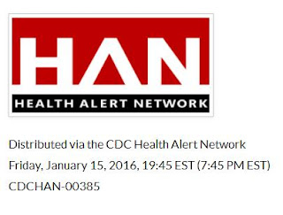 Avian Flu Diary: CDC HAN: Recognizing, Managing & Reporting ZIka Virus ...