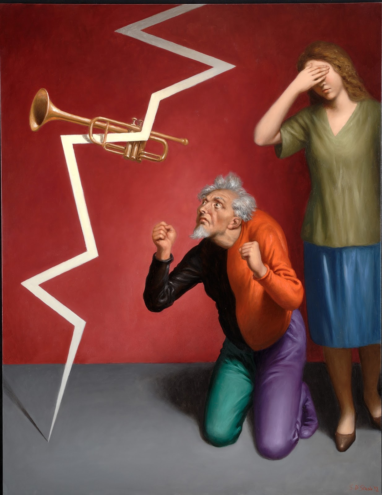 Stefano Di Stasio, 1948 | The Anacronisti group painters | Tutt'Art ...