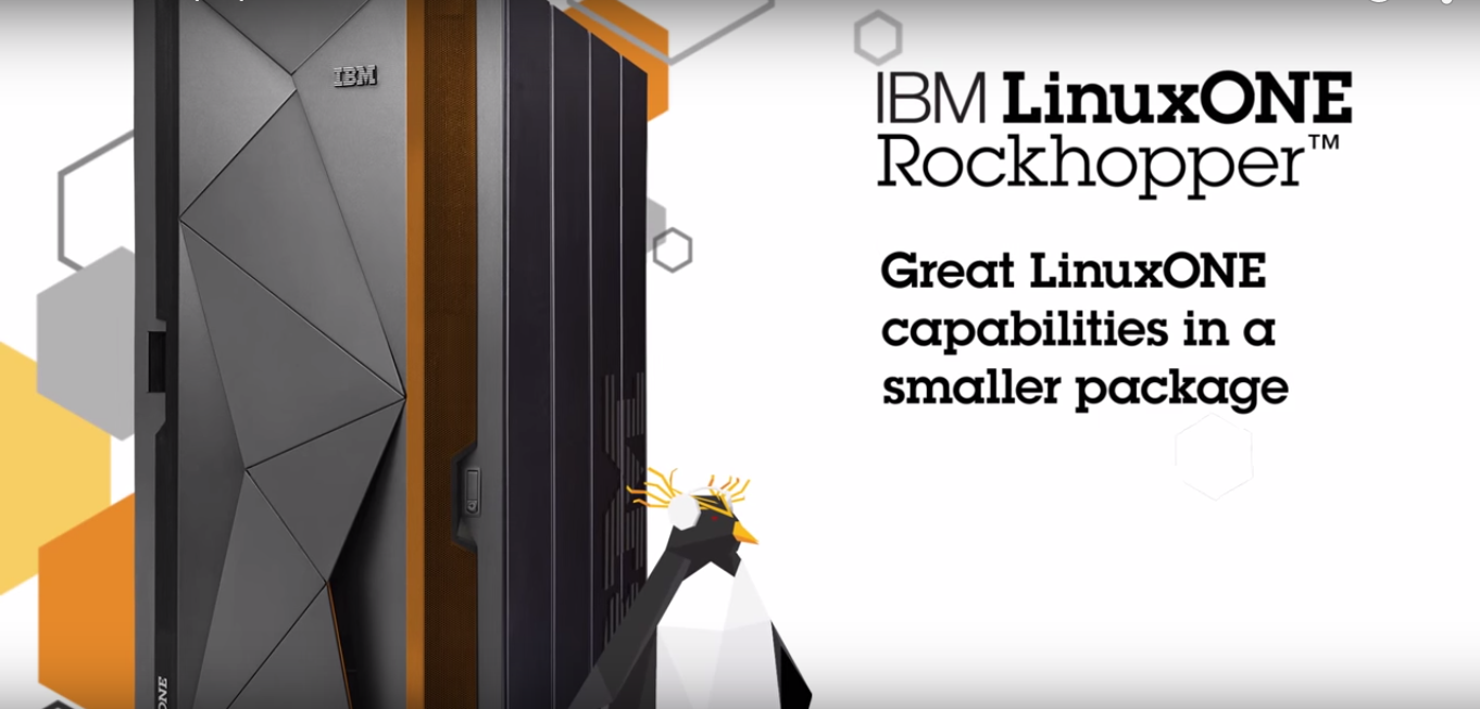 IBM LinuxONE : Execute everything with Linux Mainframe!