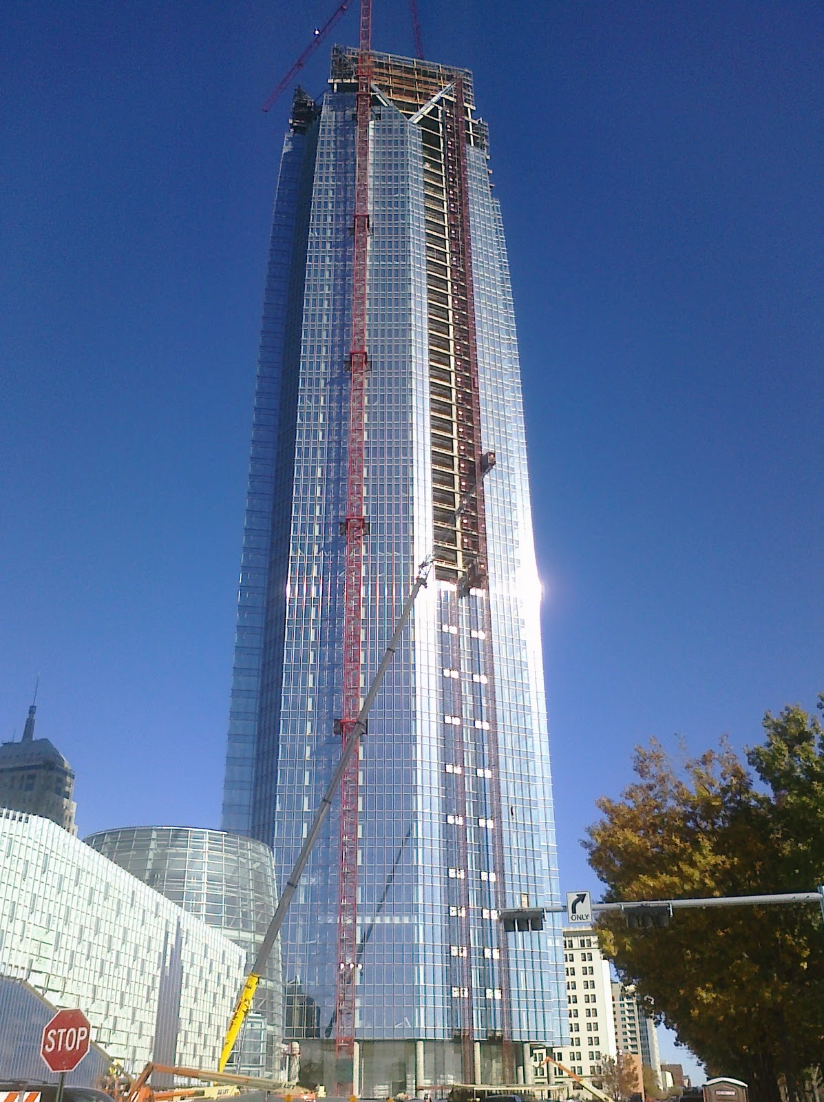 OKC Devon Tower Construction