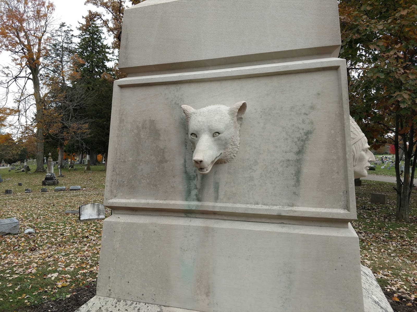 Travels of a Hobgoblin Taphophile: Simon Kenton - Oak Dale Cemetery
