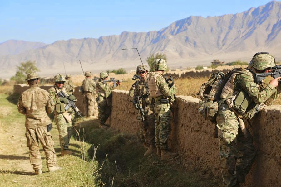 The Dead District: Patrol with Georgian ground forces led by 1-75th ...