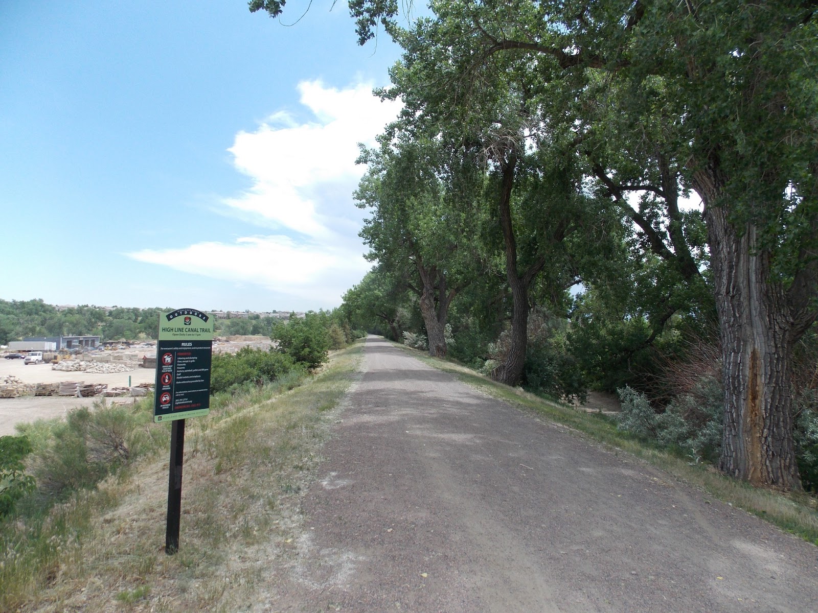 Denver's Bike Paths: JUNE 2013 THE HIGHLINE CANAL