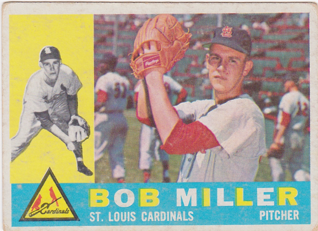 Horizontal Heroes: The 1960 Topps Set: #101 Bob Miller