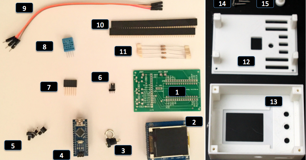 The Making Of A Maker Arduino Nano Lcd Projects Platform Parts List
