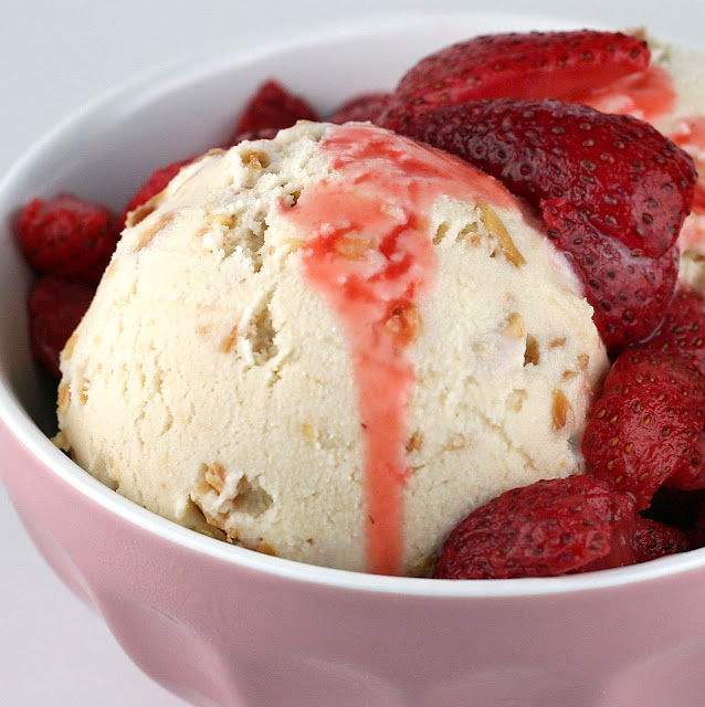 Bee Sweet: Almond Marsala Gelato