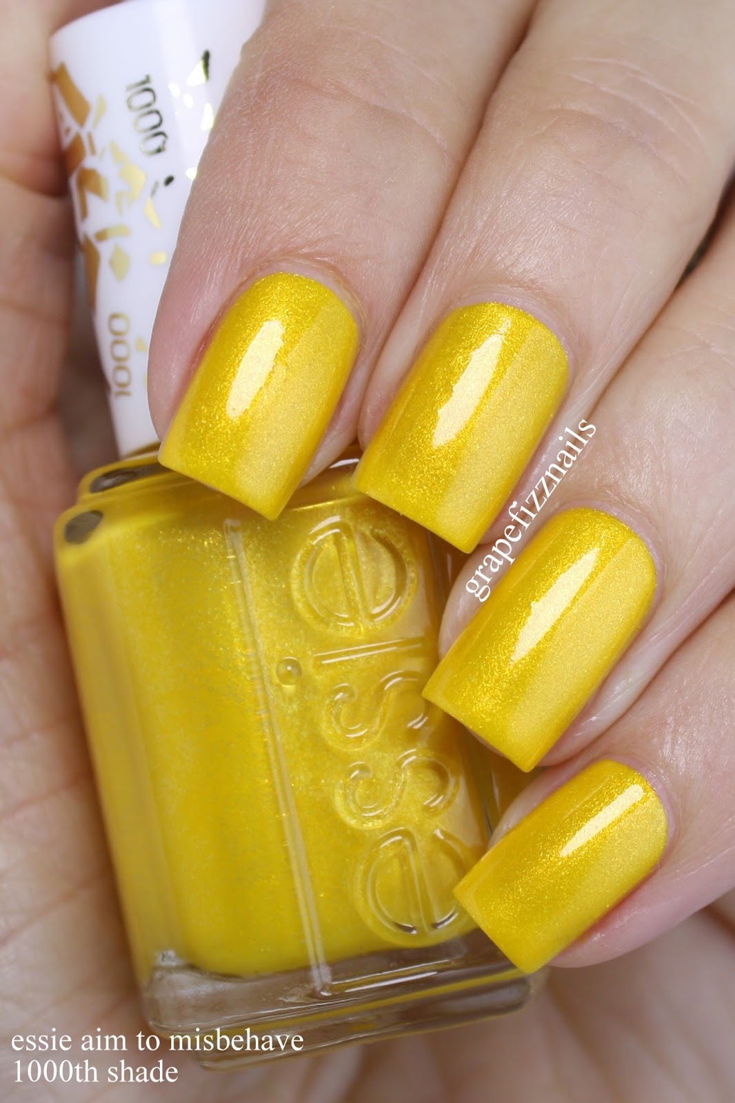 Grape Fizz Nails: Essie's 1000th Shade: Aim to Misbehave