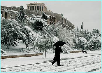 Weather News: Κλειδωσε!Θα χιονισει ακομη και στο κεντρο της Αθηνας!