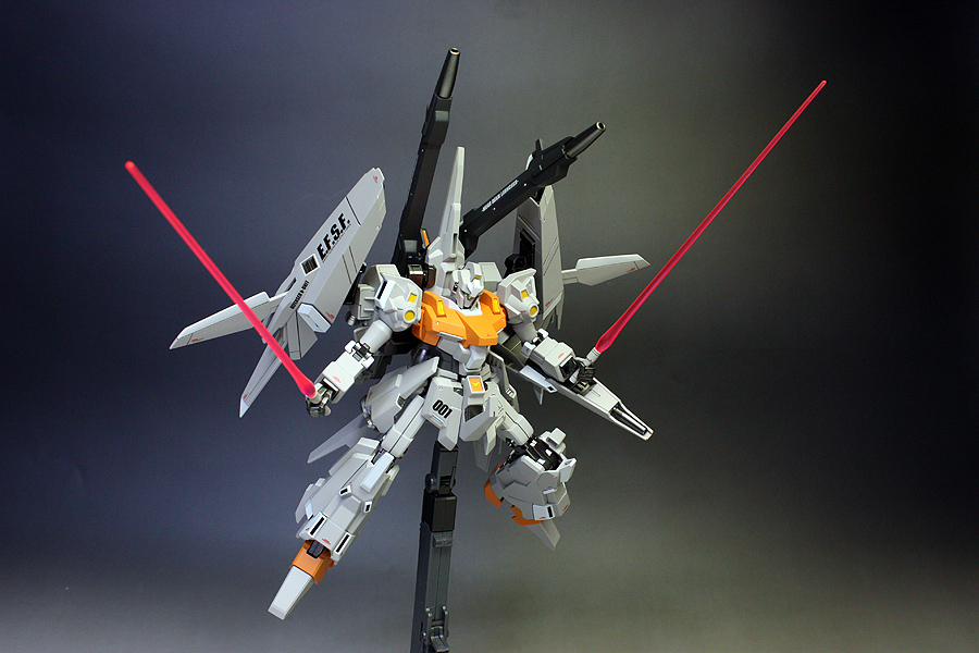 GUNDAM GUY: HGUC 1/144 ReZEL Type C [Defenser b-Unit] [GR] - Painted Build