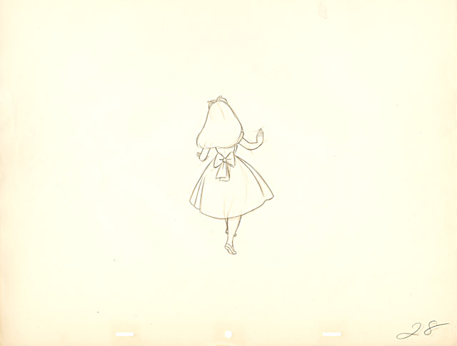 Vintage Disney Alice in Wonderland: The Back Side of Alice - An ...