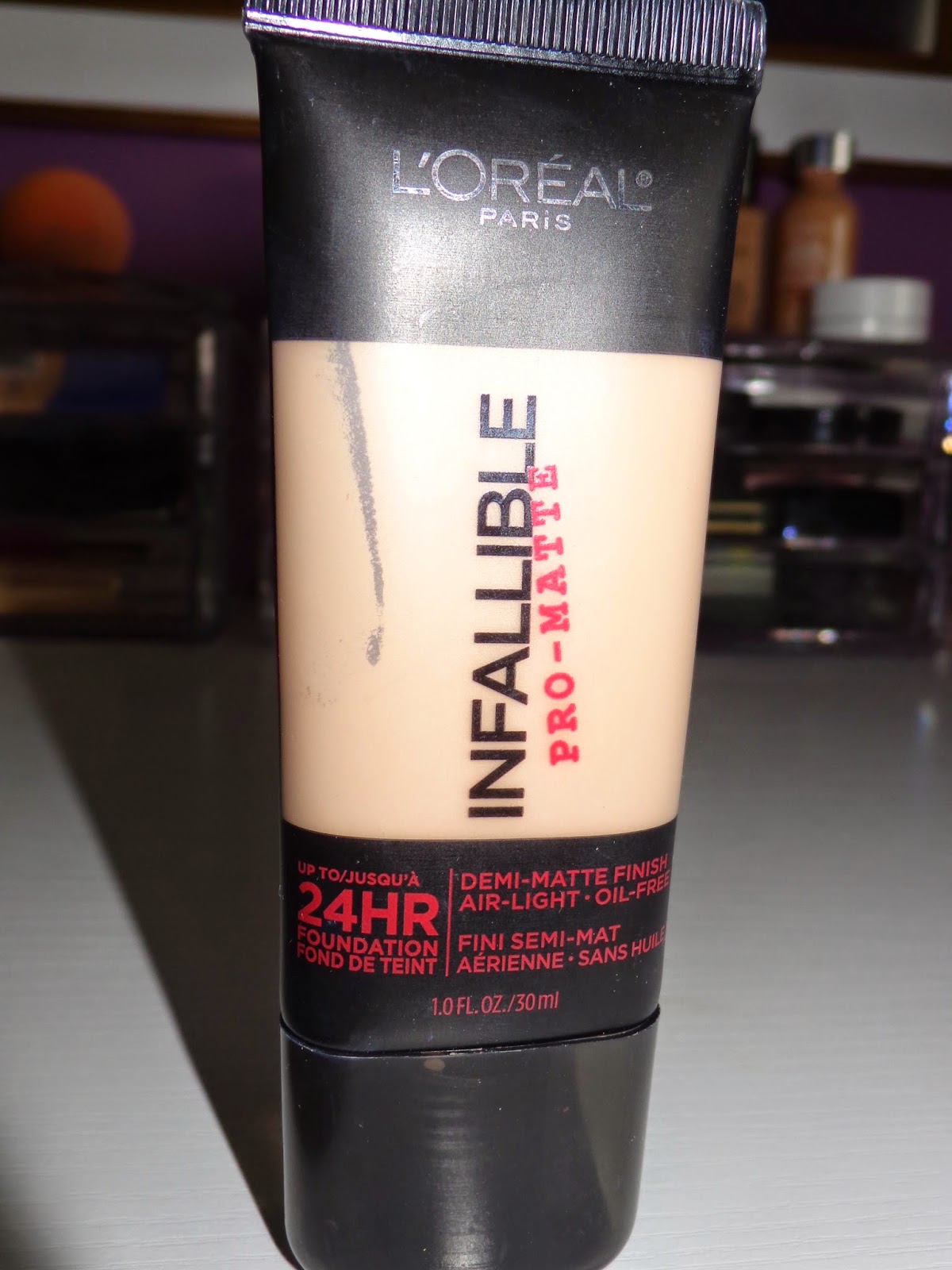 Ms. Adventures in Makeup: Foundation Face-Off: L'Oreal Infallible Pro ...