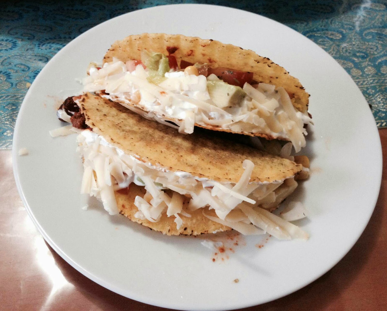 The Flaming Potato: Shell tacos - recipe