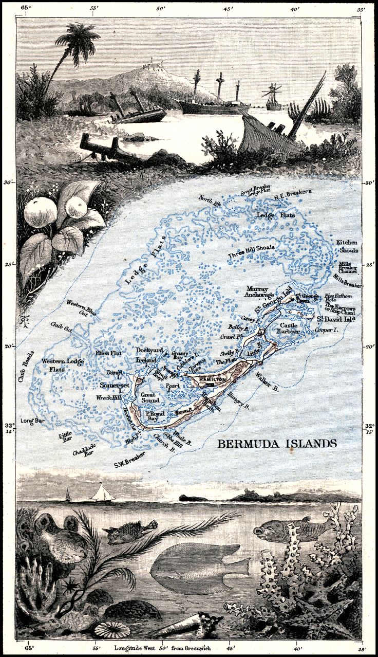 Bermuda: Old maps