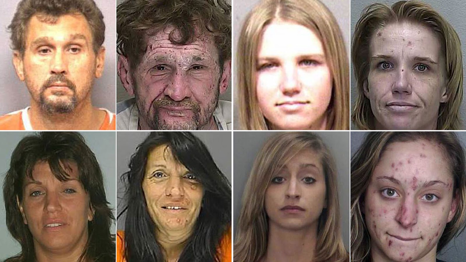 FOTOS: Efecto de la droga en el rostro de los adictos - EtelvidaTV