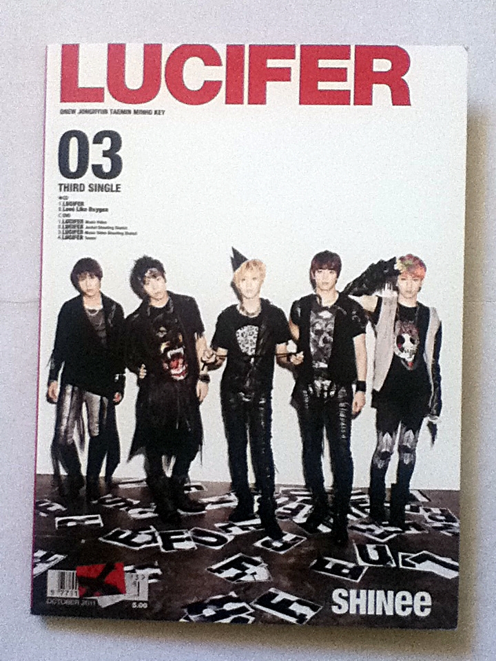 ~Love, Peace, Happiness, Life~: SHINee Lucifer Japanese single + SHINee ...