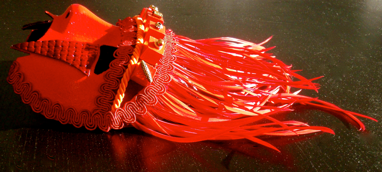 Oculto Luxury Masks: Chief of the Red Paint People